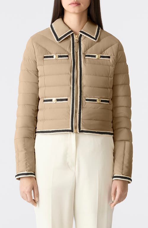 MACKAGE Petunia Water Repellent Puffer Jacket with Trim Detail